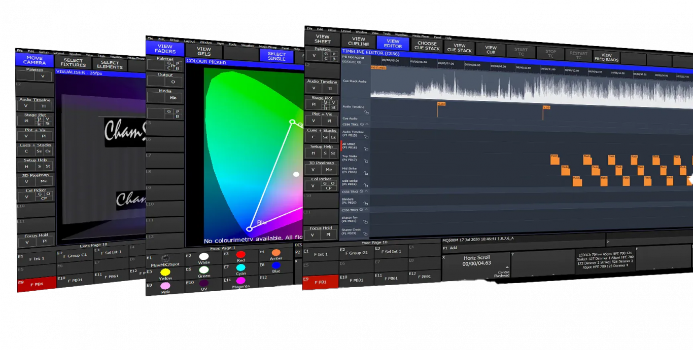 MagicQ MQ500M+ Stadium Console - ChamSys