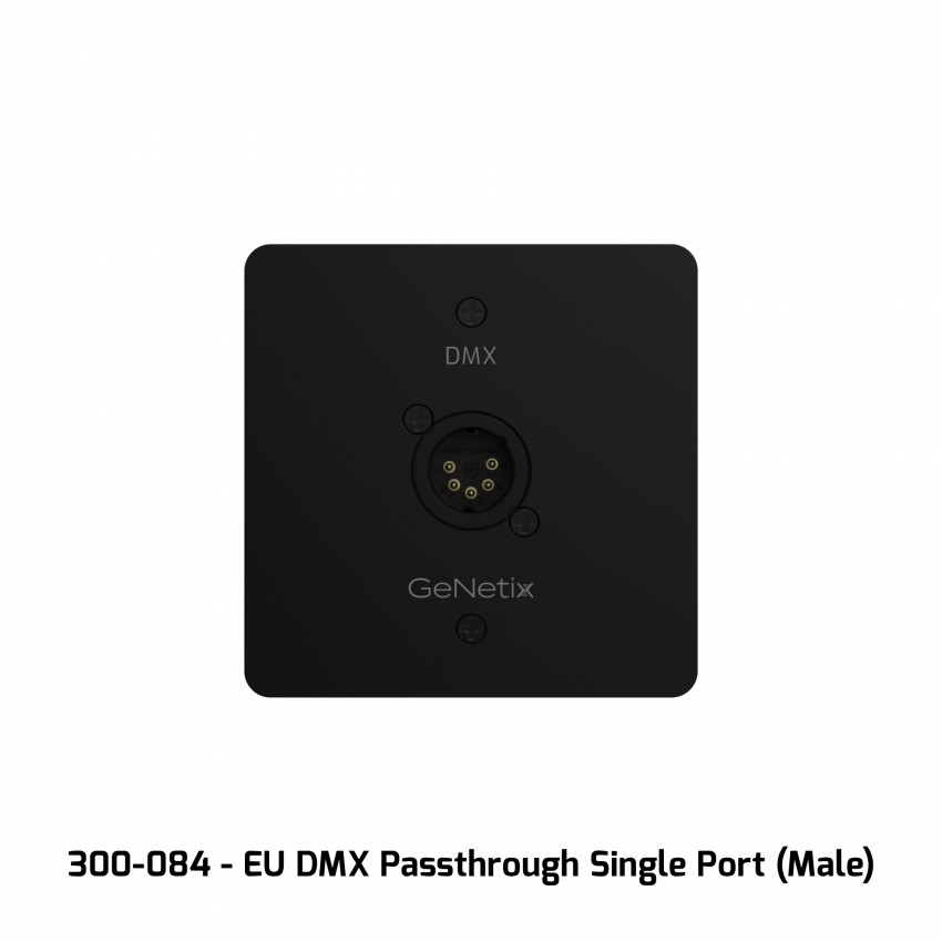GeNetix DMX Passthrough Wall Plates - ChamSys