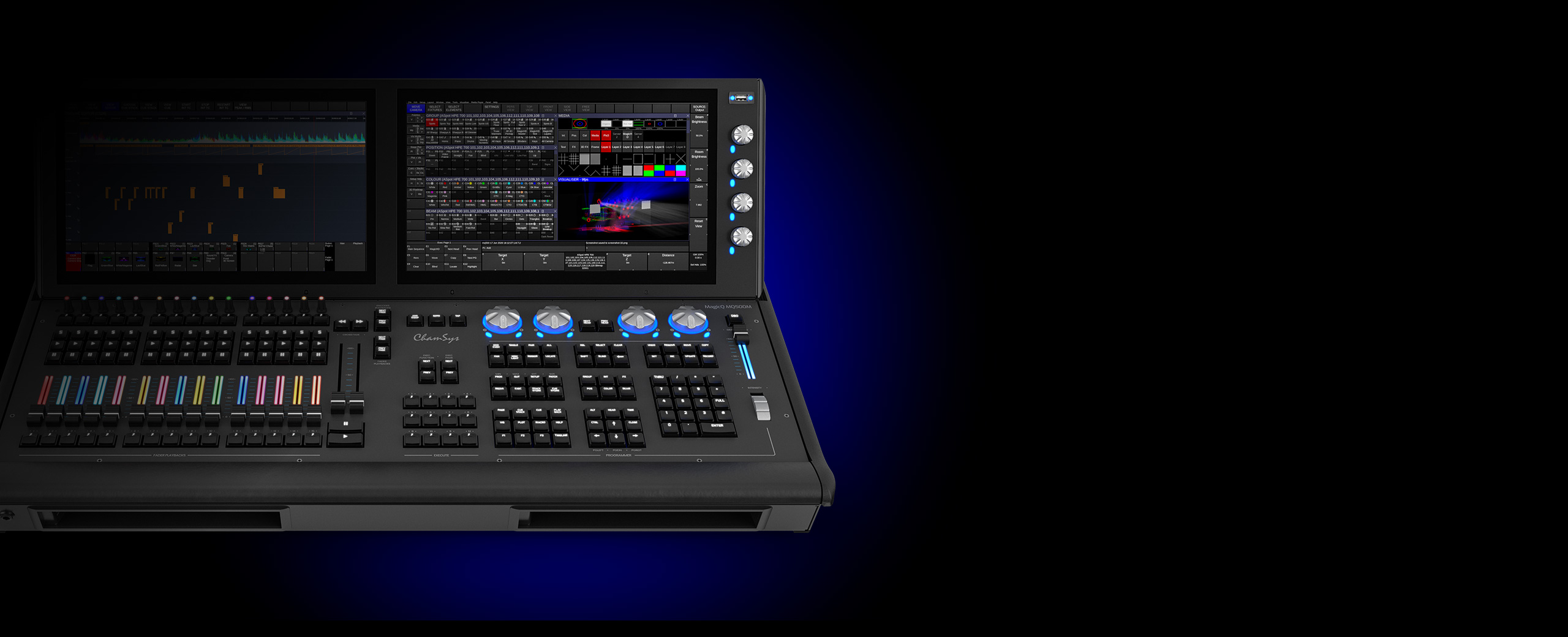 ChamSys Introduces MagicQ MQ500M Stadium - ChamSys