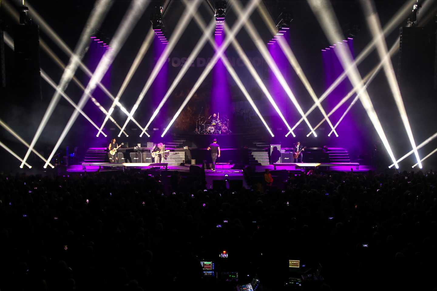ChamSys Powers Stunning Show For Those Damn Crows Arena Debut - ChamSys
